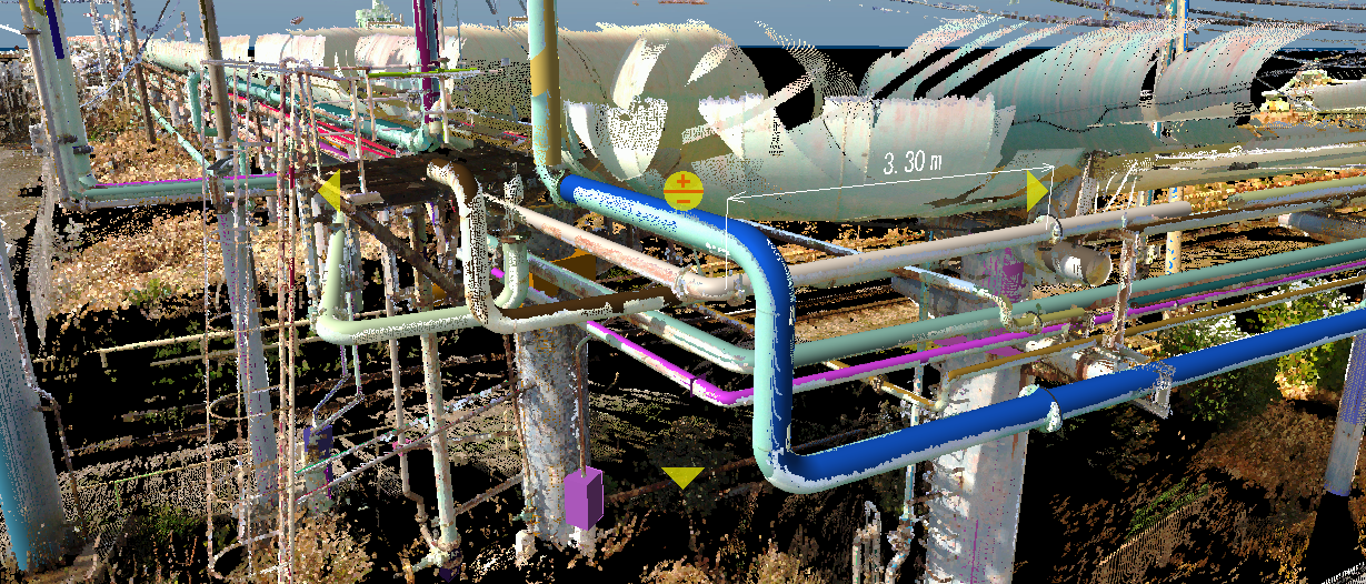 3D点群データ + 3DCADモデリングの合成による設計の紹介 - MIRAIZ株式会社